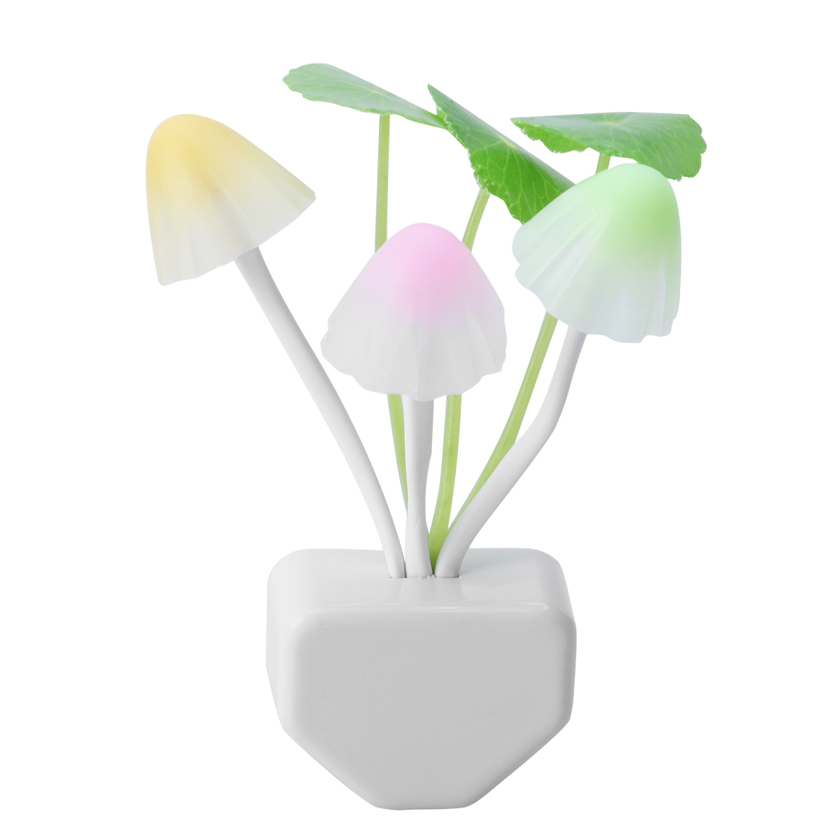 NUOLUX LED Wall Night Lights Mushroom Plants Style Sensor Lamp for Kids ...