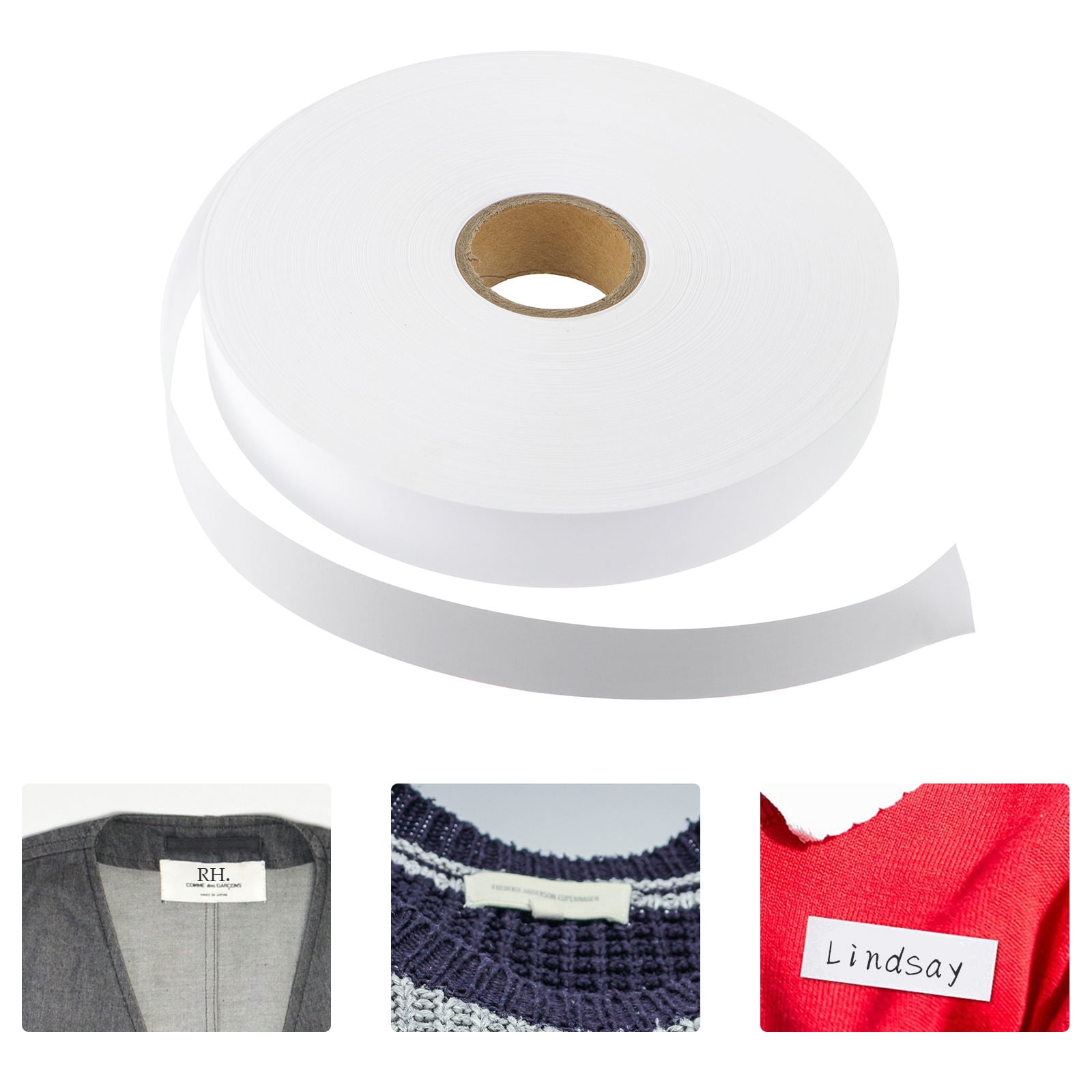 NUOLUX Labeling Clothes 1 Roll Non Woven Fabric Clothing Size Labels ...