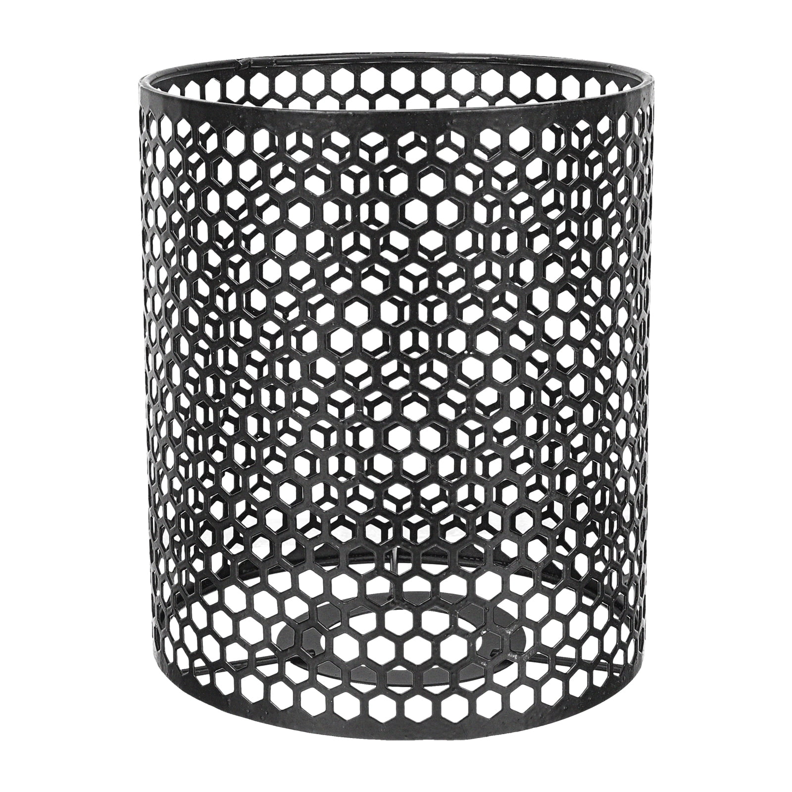 Tineasur Cylinder Lamp Shade Cover Black Wrought Iron 1Pcs 5.5x4.7x4 ...