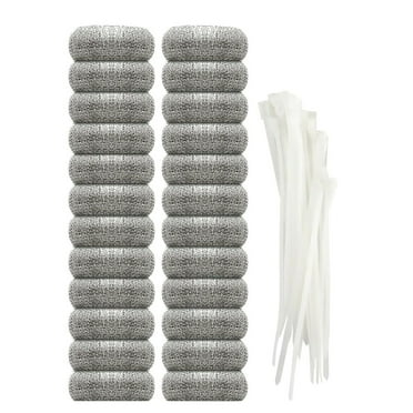 36 Pack Washing Machine Lint Traps with 36 Nylon Cable Ties, Laundry ...