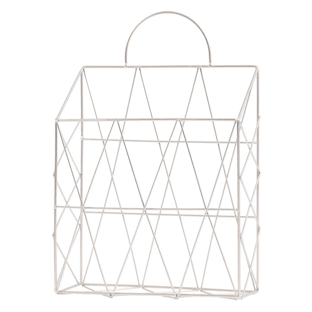 NUOLUX Magazine Holder Hanging Wall-mounted Newspaper Book File ...