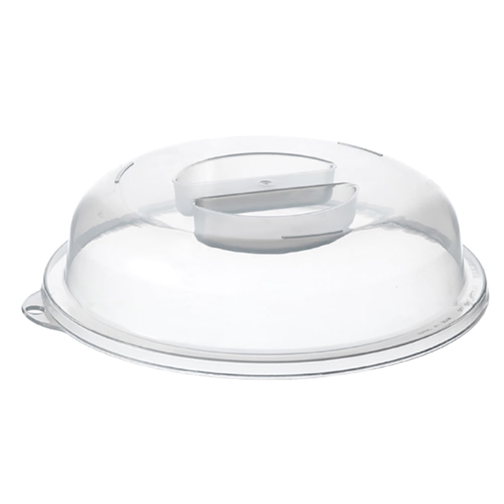 NUOLUX Microwave Splatter Cover Lid Guard Dish Food Clear Proof Plate ...