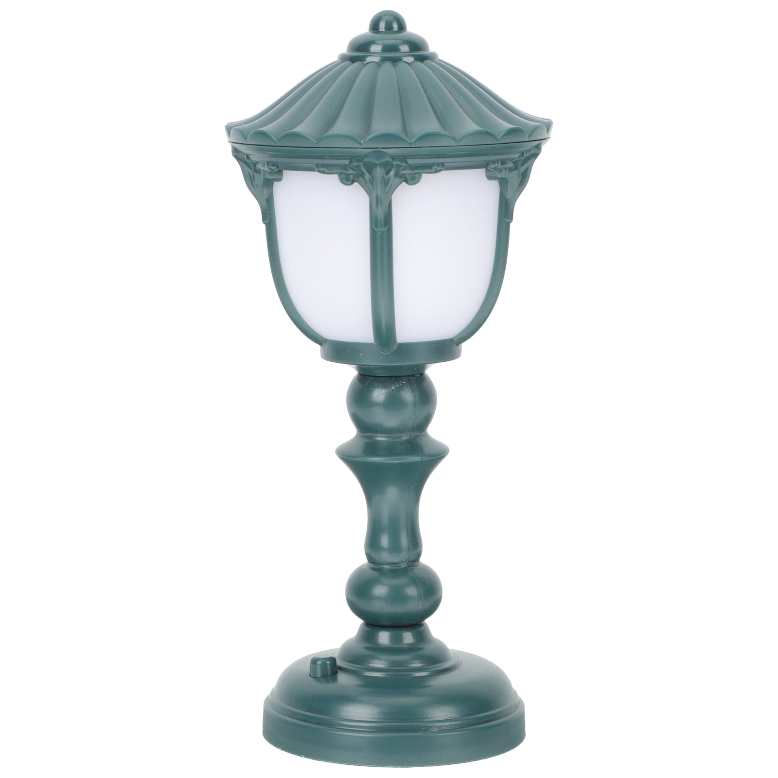 CATIEBYE Desk Night Light Mini Street Lamp Dark Green Abs 1Pcs ...