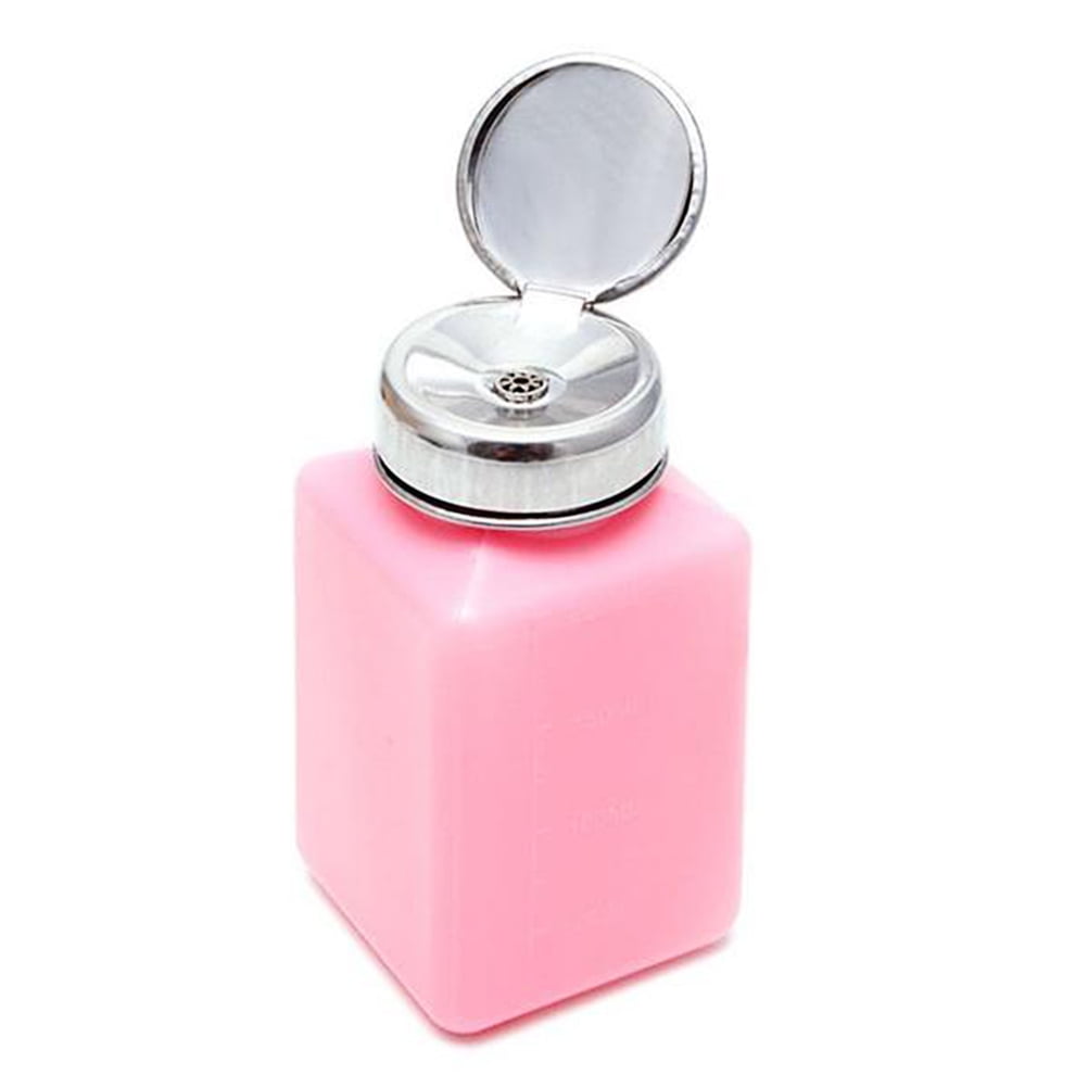 RENACLIPY Pink Plastic Pump Bottle for Storage 200ML Perfect for Nail ...