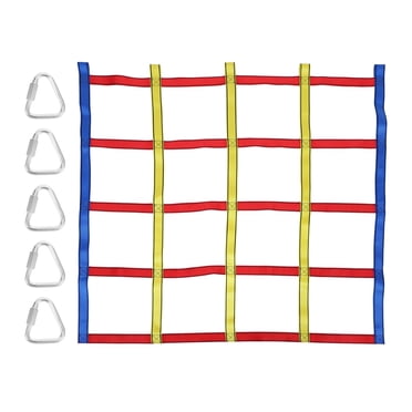 Climbing Cargo Net,Ninja Warrior Obstacle Course for Kids,Rope Net ...