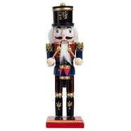 Jeco Large Functional Solid Wood Hand Painted Crafted Nutcracker in ...