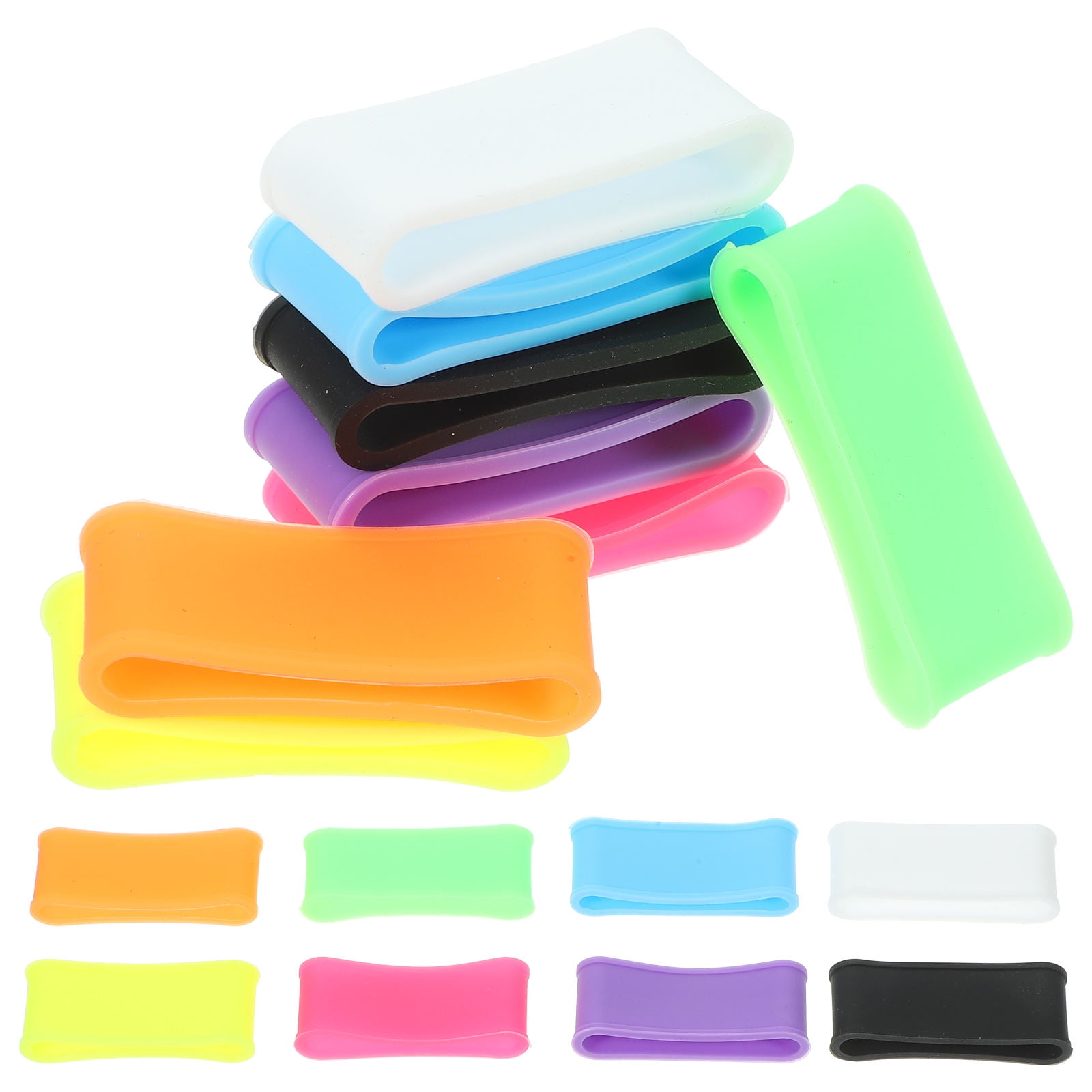 Toyandona 16Pcs Wear Resistant Tennis Racket Grip Rings for Overgrip ...