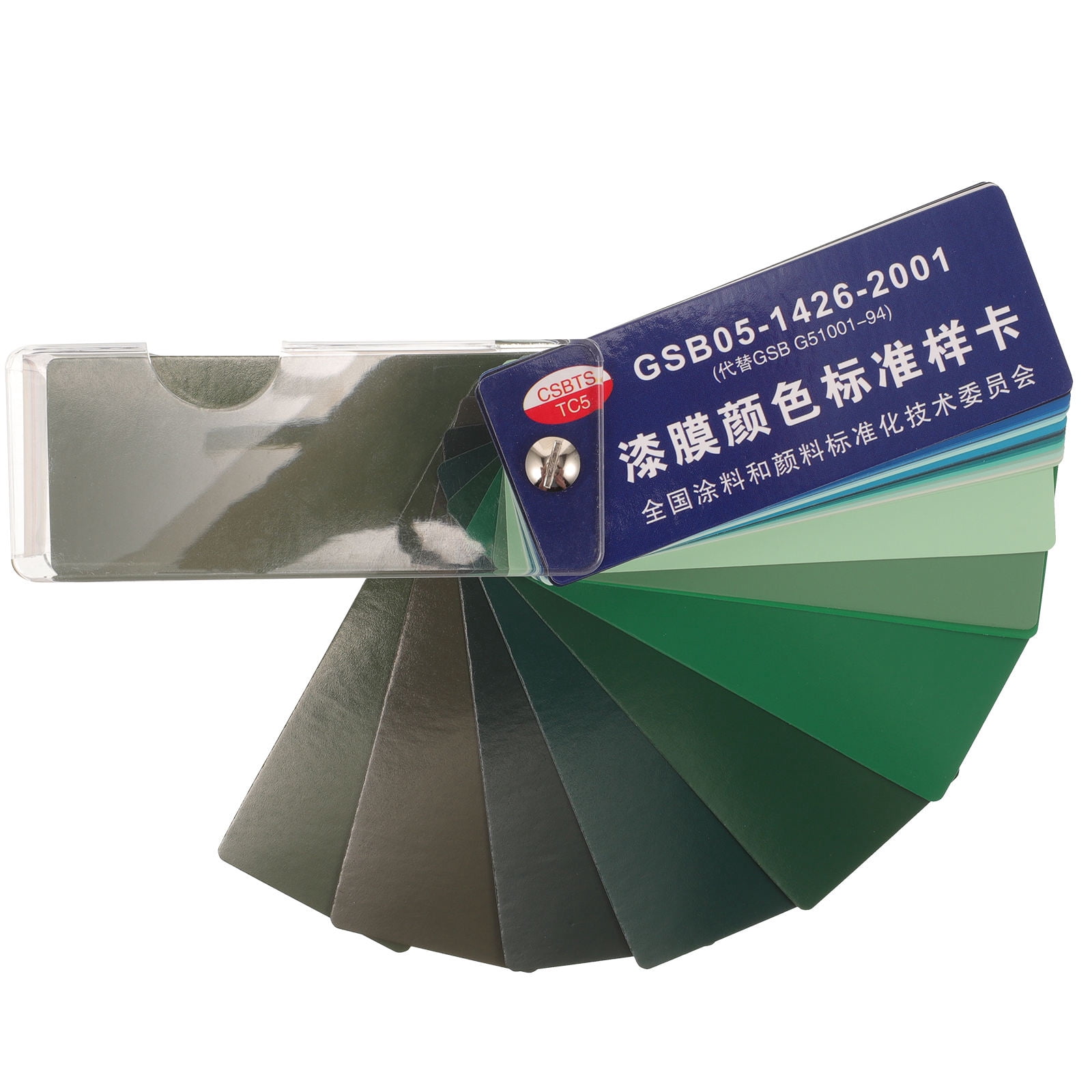 NUOLUX Paint Color Card Deck 1Set Assorted Color 3.74X1.57X1.18in For ...