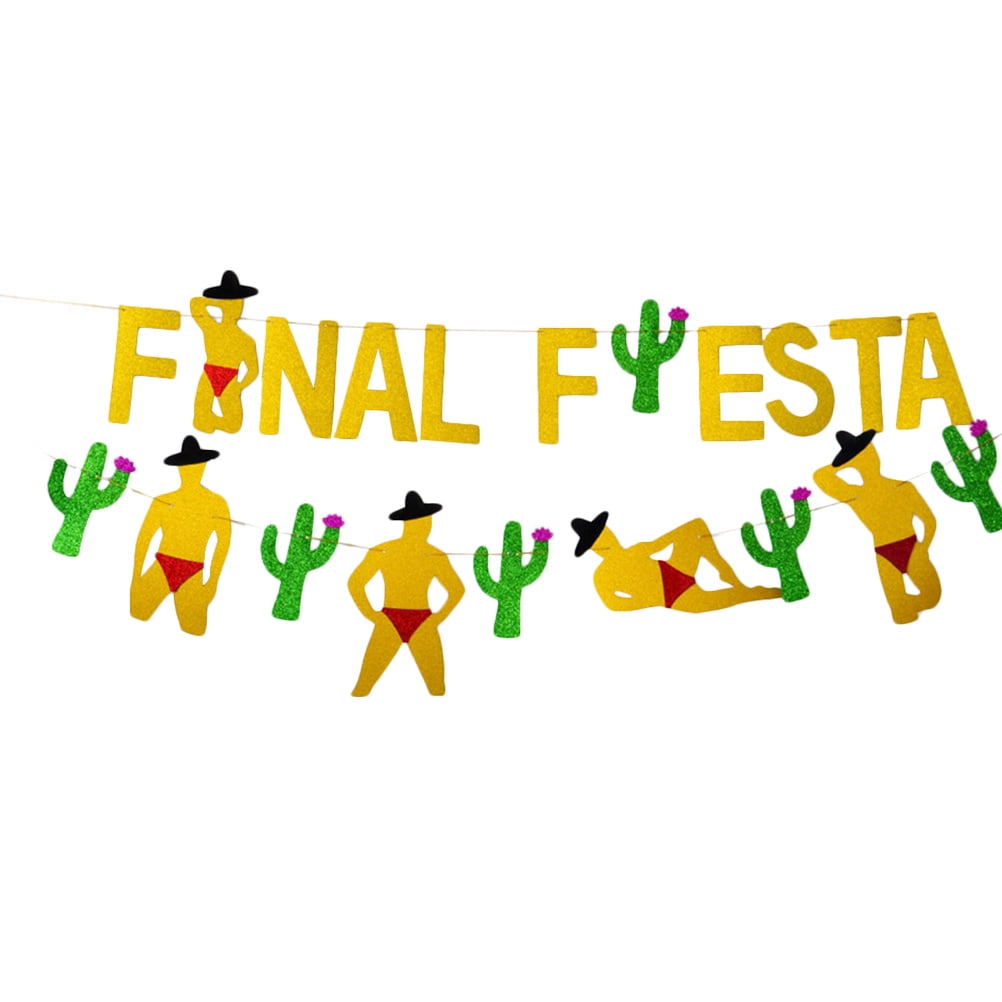 Tineasur Multi-Color Paper Banner Party Decoration Set with Sturdy ...