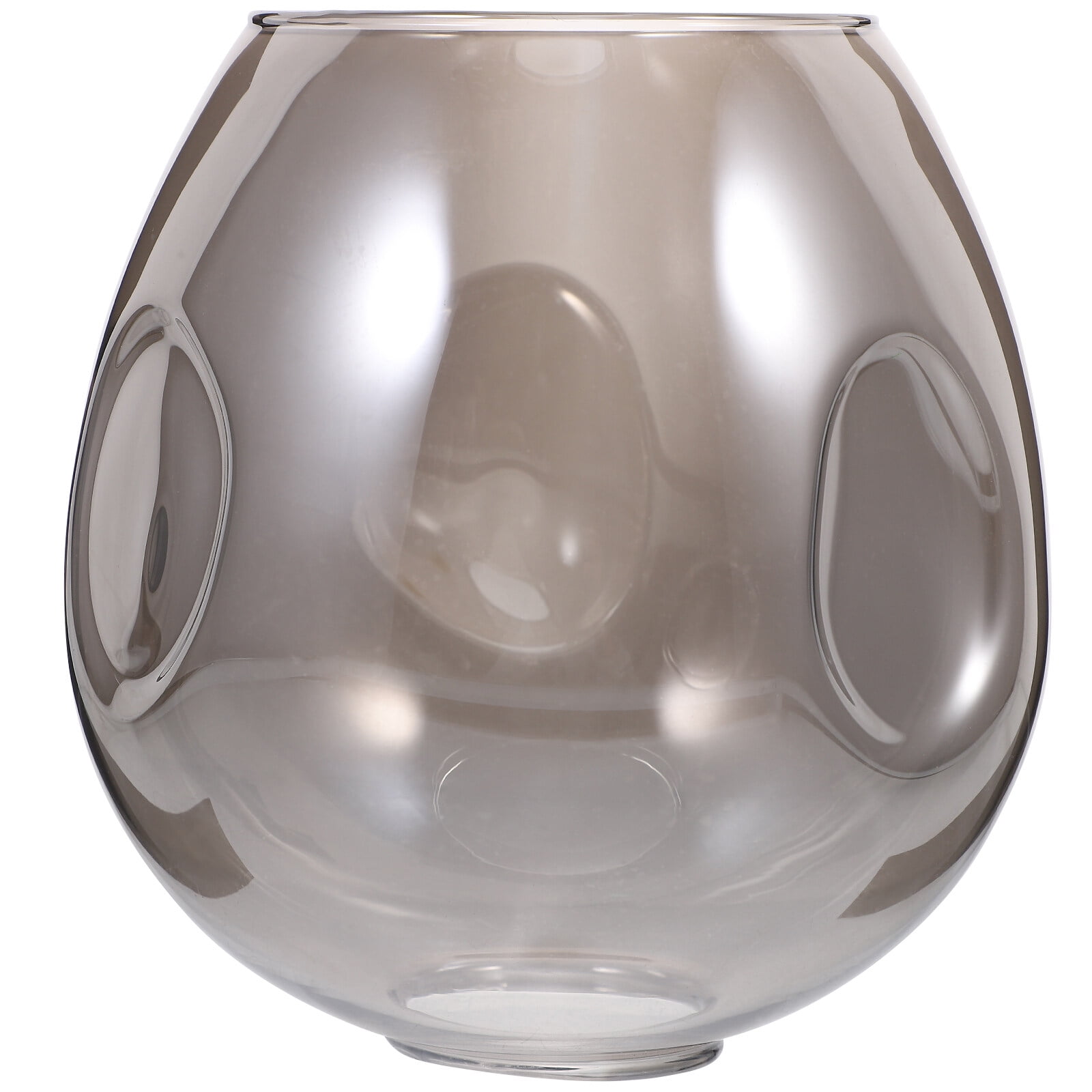 DEEPCRAFF Lampshade Modern Lampshade Dark Grey Glass 1Set Lamp Shades ...