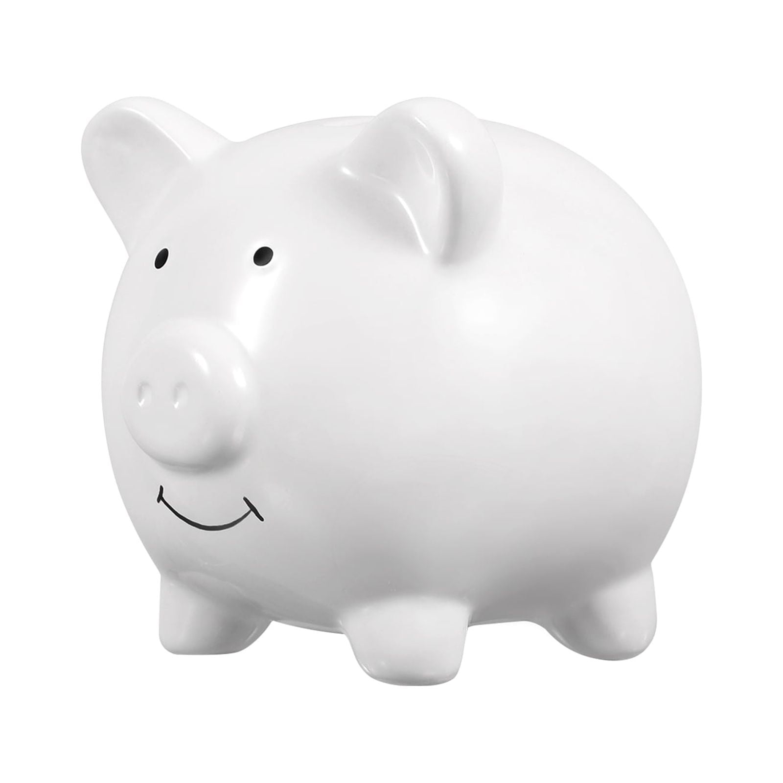 NUOLUX Piggy Bank Ceramic Coin Bank Personalized Money Saving Pot for ...