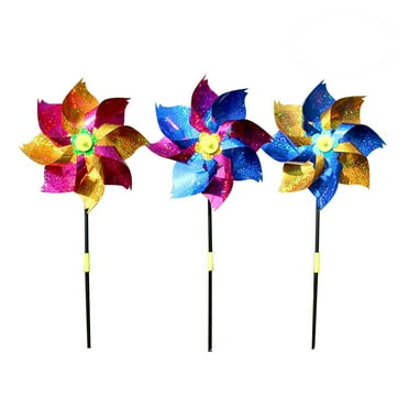 Bestonzon Lawn Pinwheels Wind Pinwheel Windmill Spinner Pinwheel ...