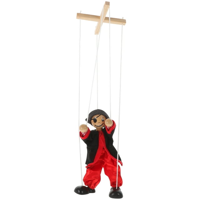 NUOLUX Pirate Marionette Puppet String Wood Pirate String Marionette ...