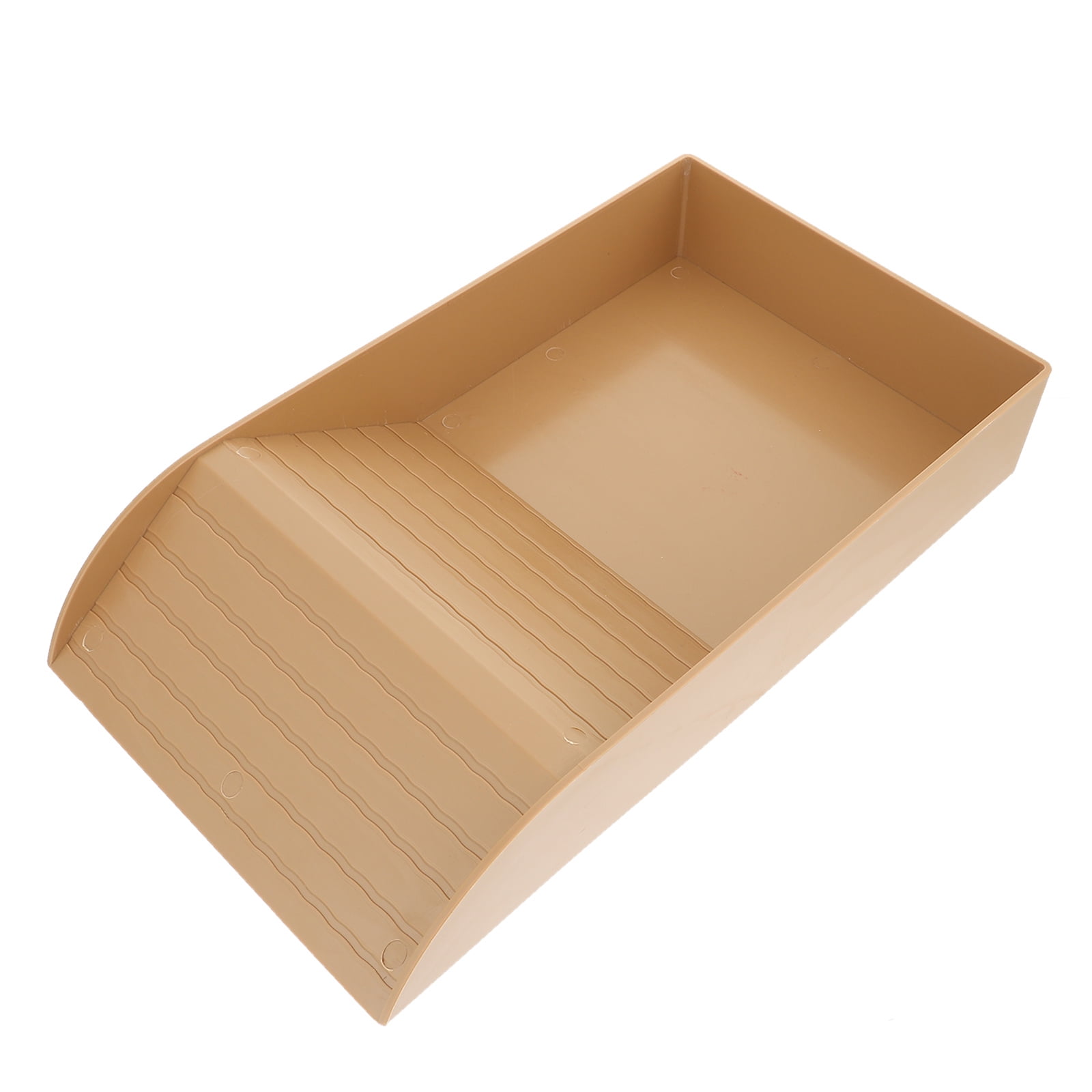 NUOLUX Plastic Reptile Feeder Water Food Dish Feeding Bowl Turtle ...