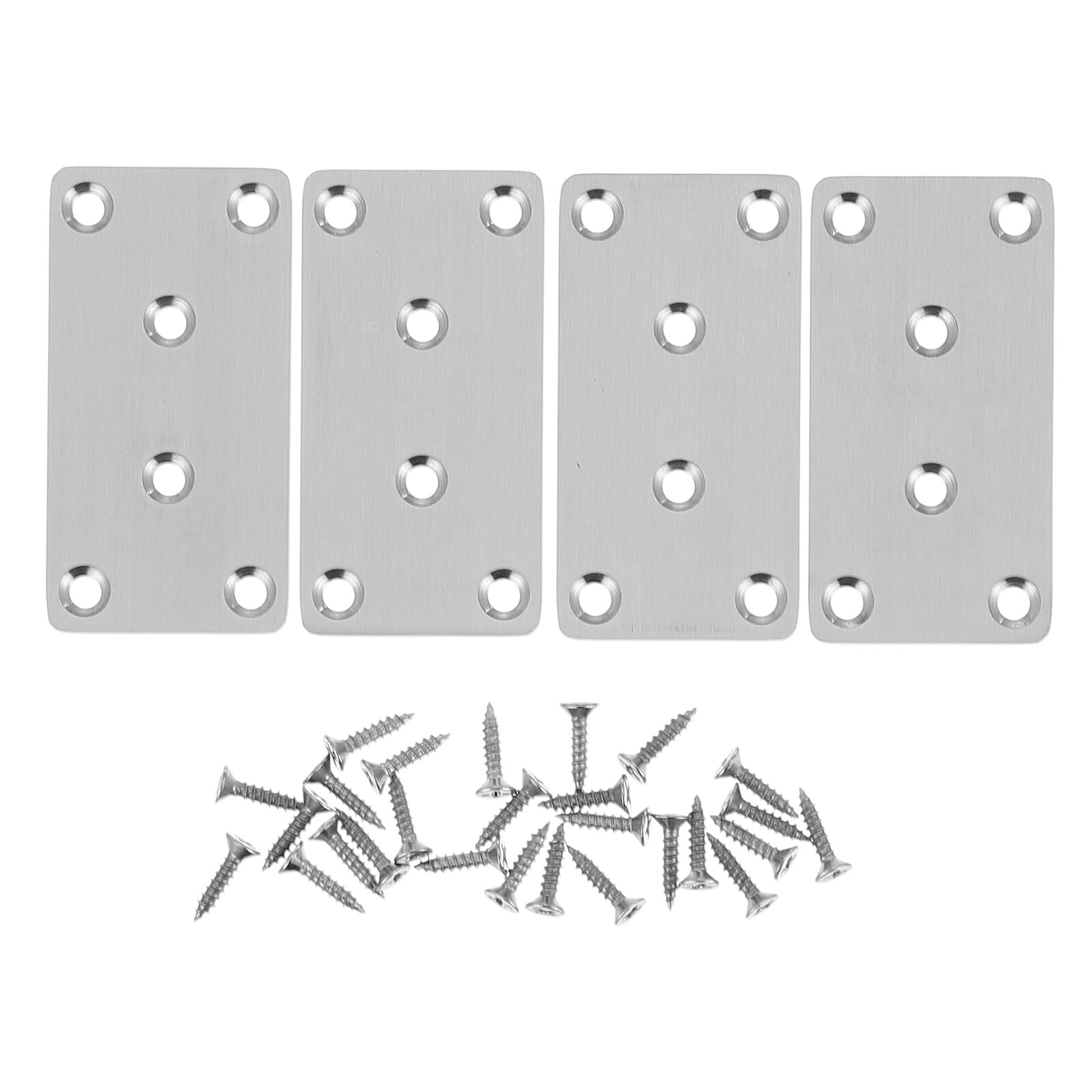 NUOLUX Plate Mending Corner Flat Braces Joining Plates Woodduty Heavy ...