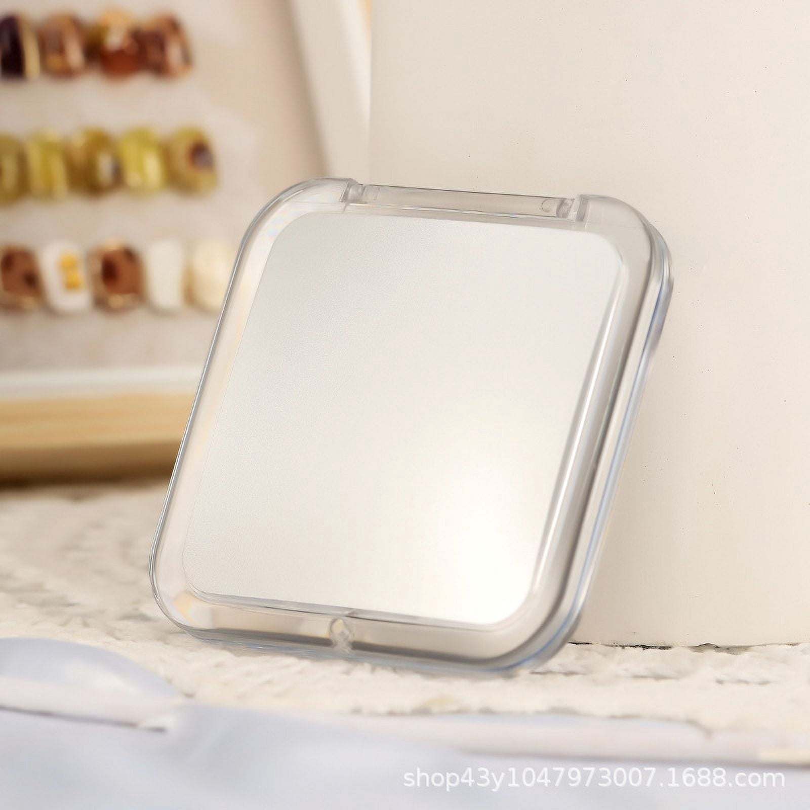 NUOLUX Pocket Mirror Foldable Mirror Compact 7X Magnification Square ...