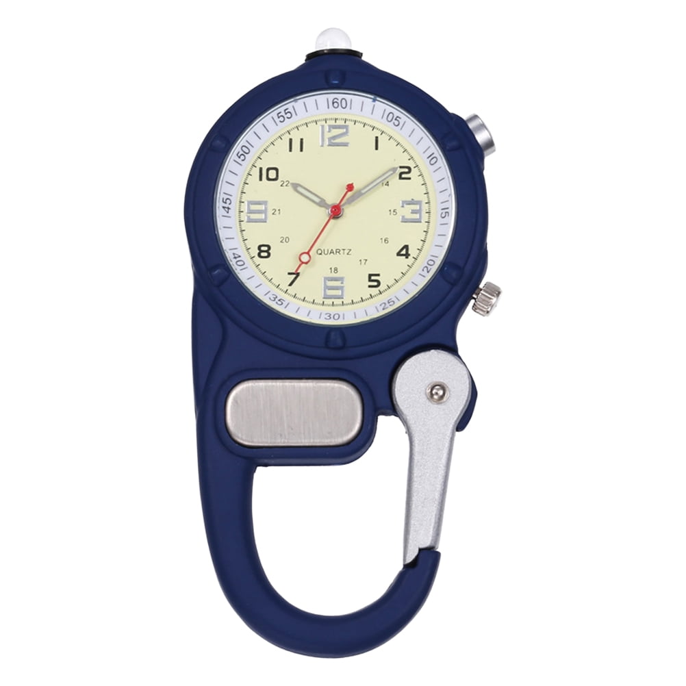 NUOLUX Portable Pocket Watch LED Pocket Watch Hikers Pocket Watch ...
