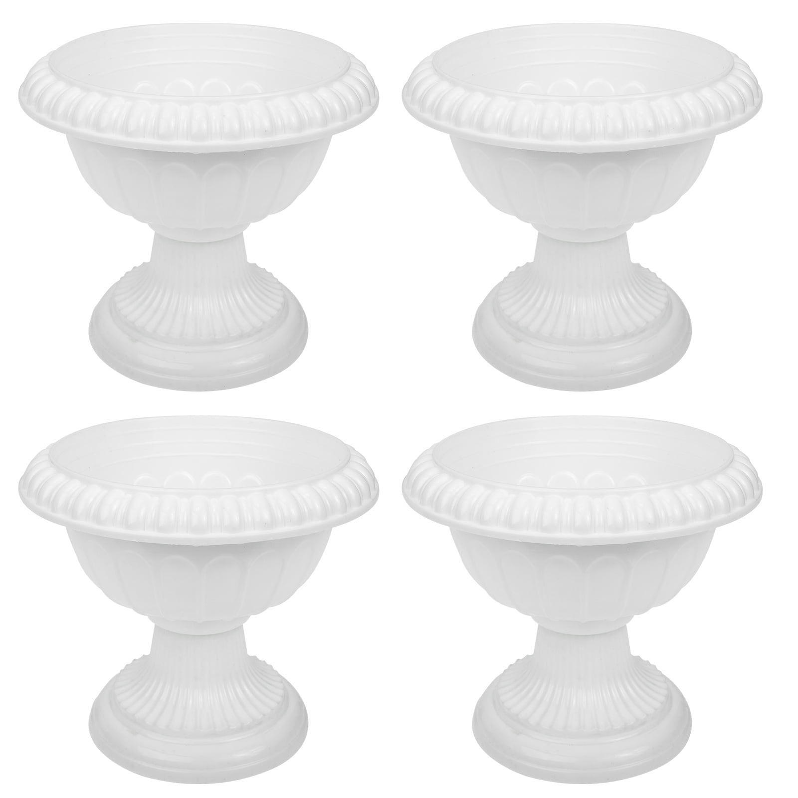 NUOLUX Small Plastic Roman Style Flower Planter Vase for Garden and ...