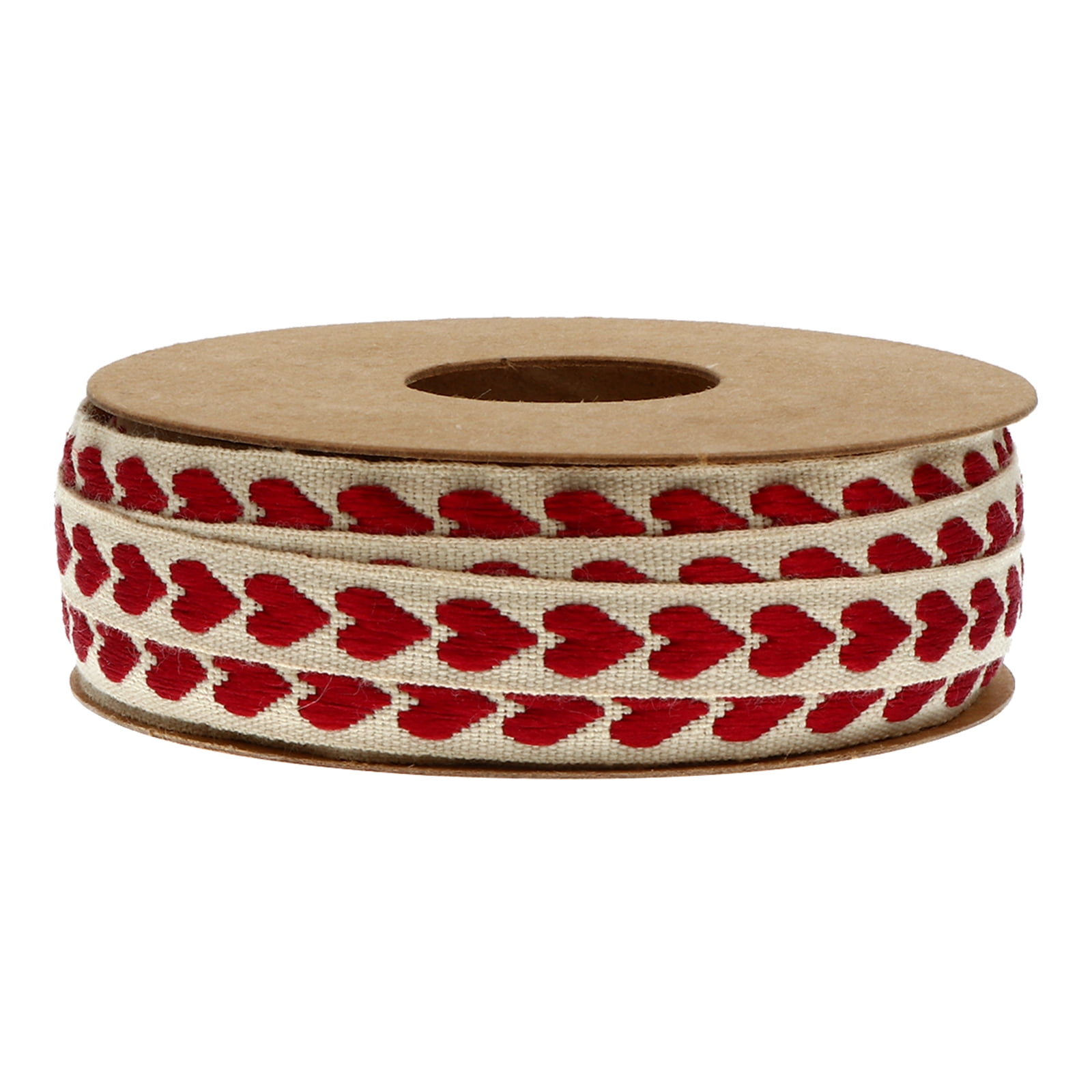 NUOLUX Ribbon Heart Diy Ribbon Red Twine Crafts Bulk Rope Lace String ...