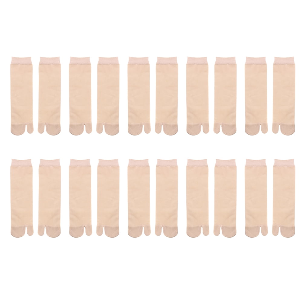 NUOLUX Sockstoe Flop Sock Anklebig Nylon Sheer Lace Black Pantyhose ...
