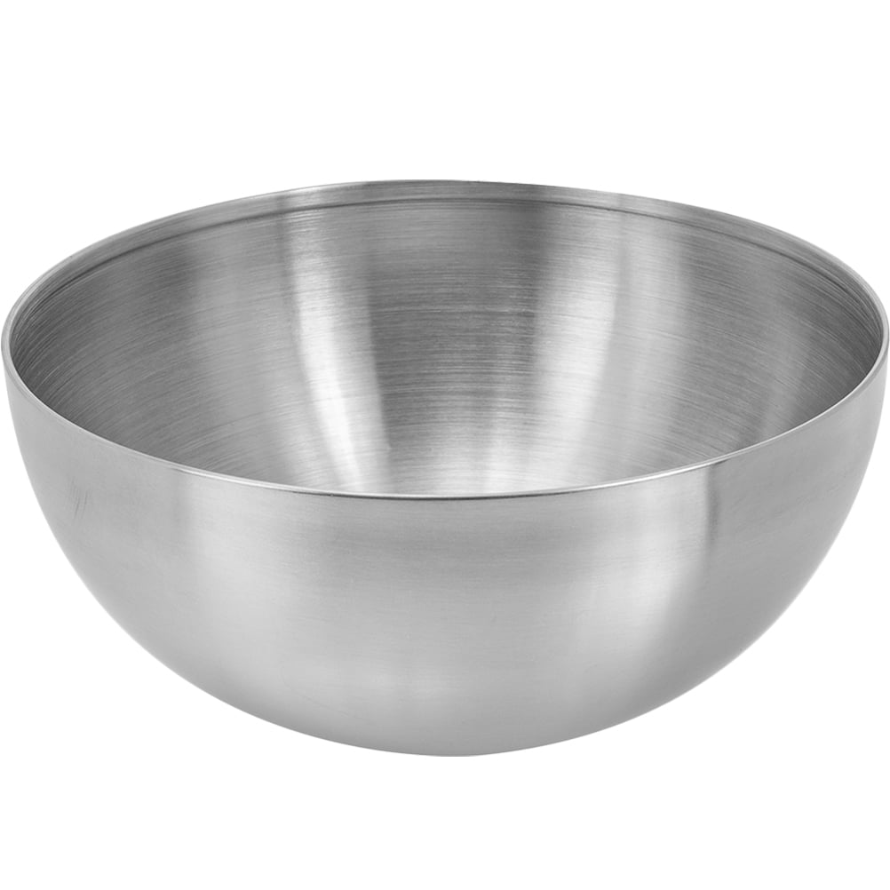 NUOLUX Stainless Steel Salad Bowl Metal Serving Bowl Korean Foods Bowl ...