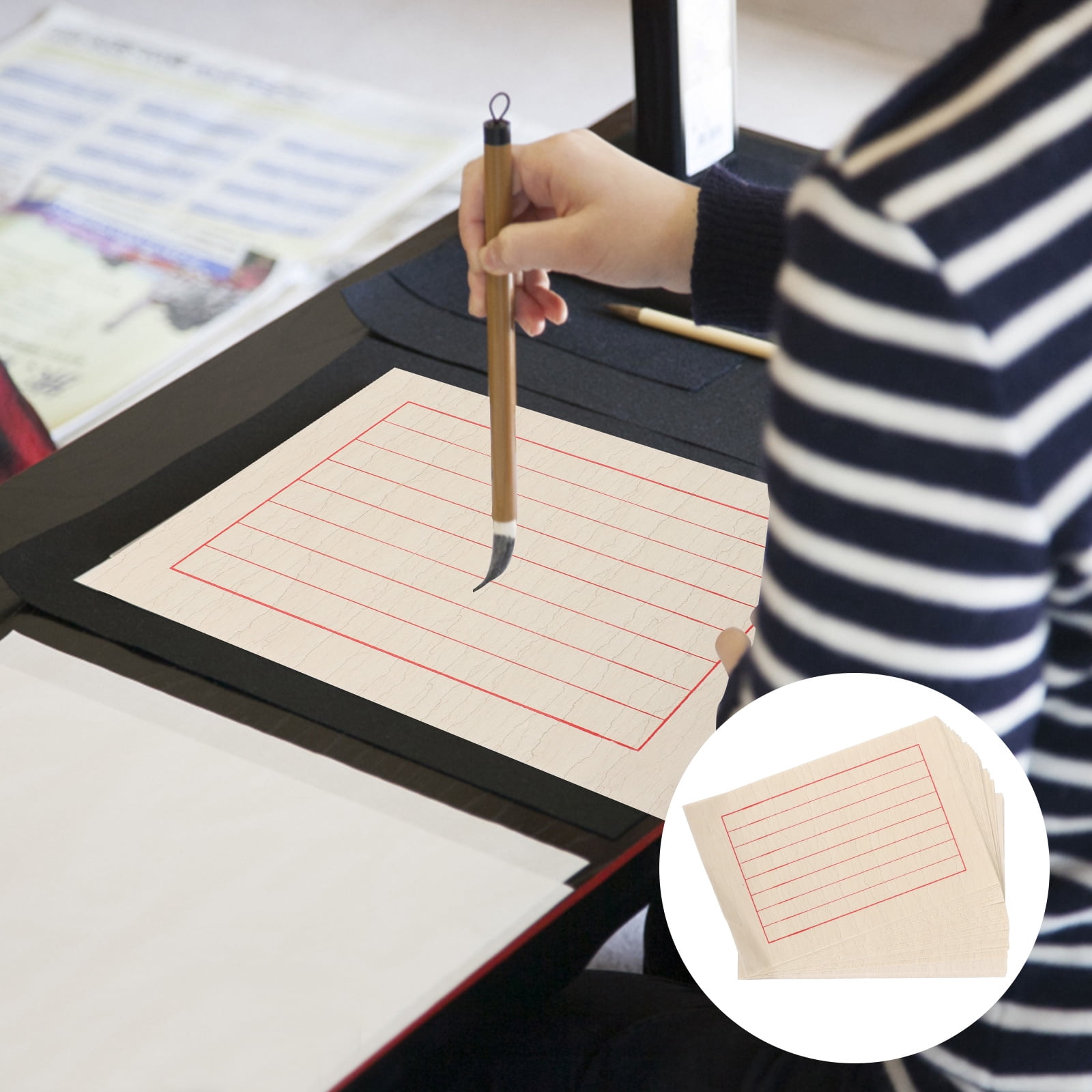 NUOLUX Stationery Paper 50 Sheets For Chinese Calligraphy And Art Class ...