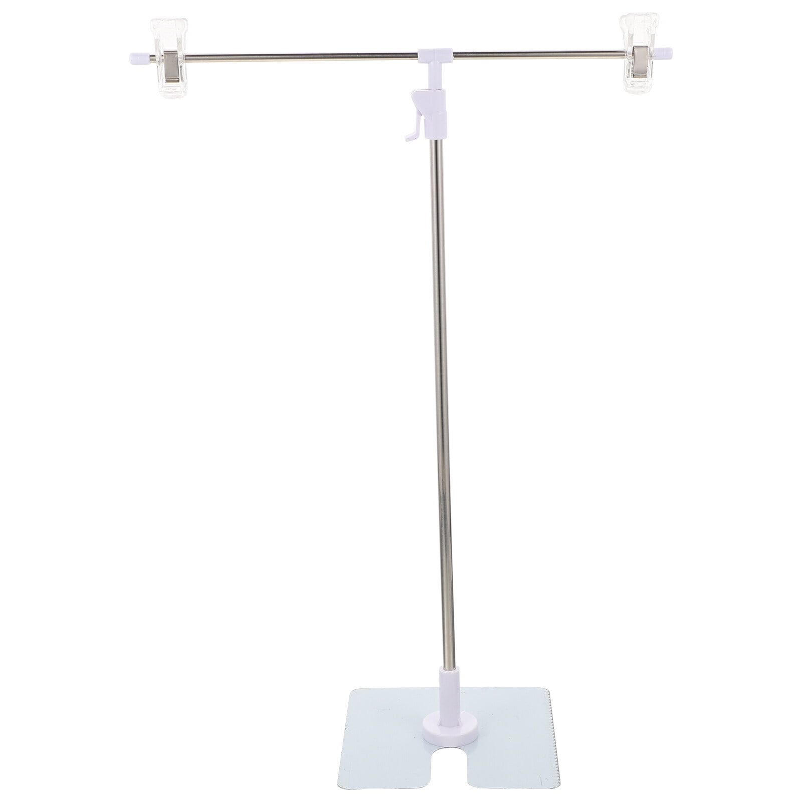 WEAVILUX Backdrop Stand Stainless Steel White Portable Photography Tool ...
