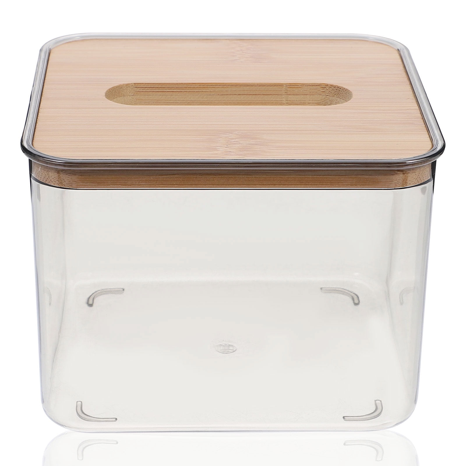 NUOLUX Tissues Cube Box Cover Tissue Box for Car Desktop Tissue Container Roll Paper Tissue Box ...