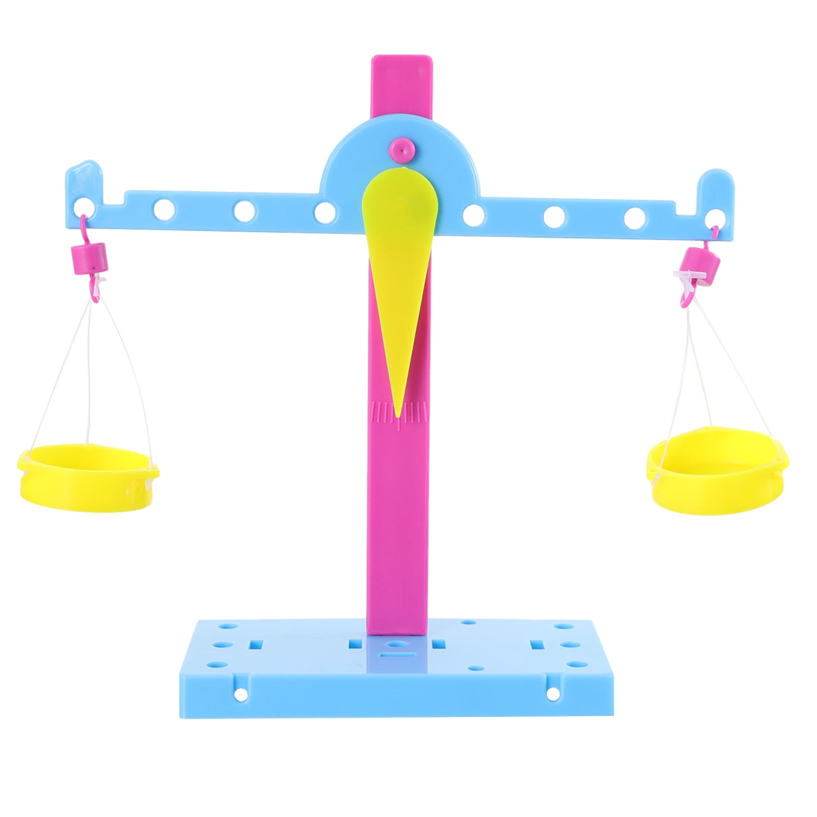 NUOLUX Toy Diy Balance Scale Scale Educational Weight Lever Experiment ...