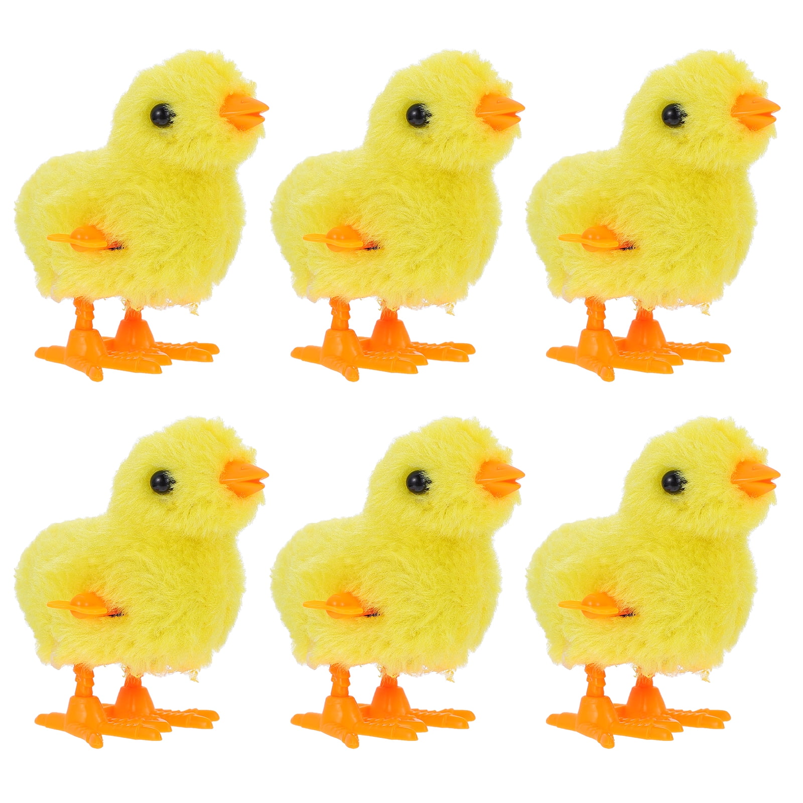 Tineasur 12Pcs Plush Chick Toys Assorted Colors Soft Flannel for Home ...