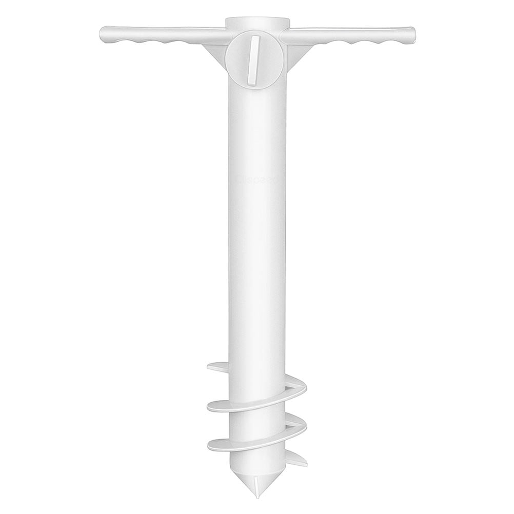 Tineasur Cylindrical Umbrella Anchor Holder Plastic Beach Umbrella ...