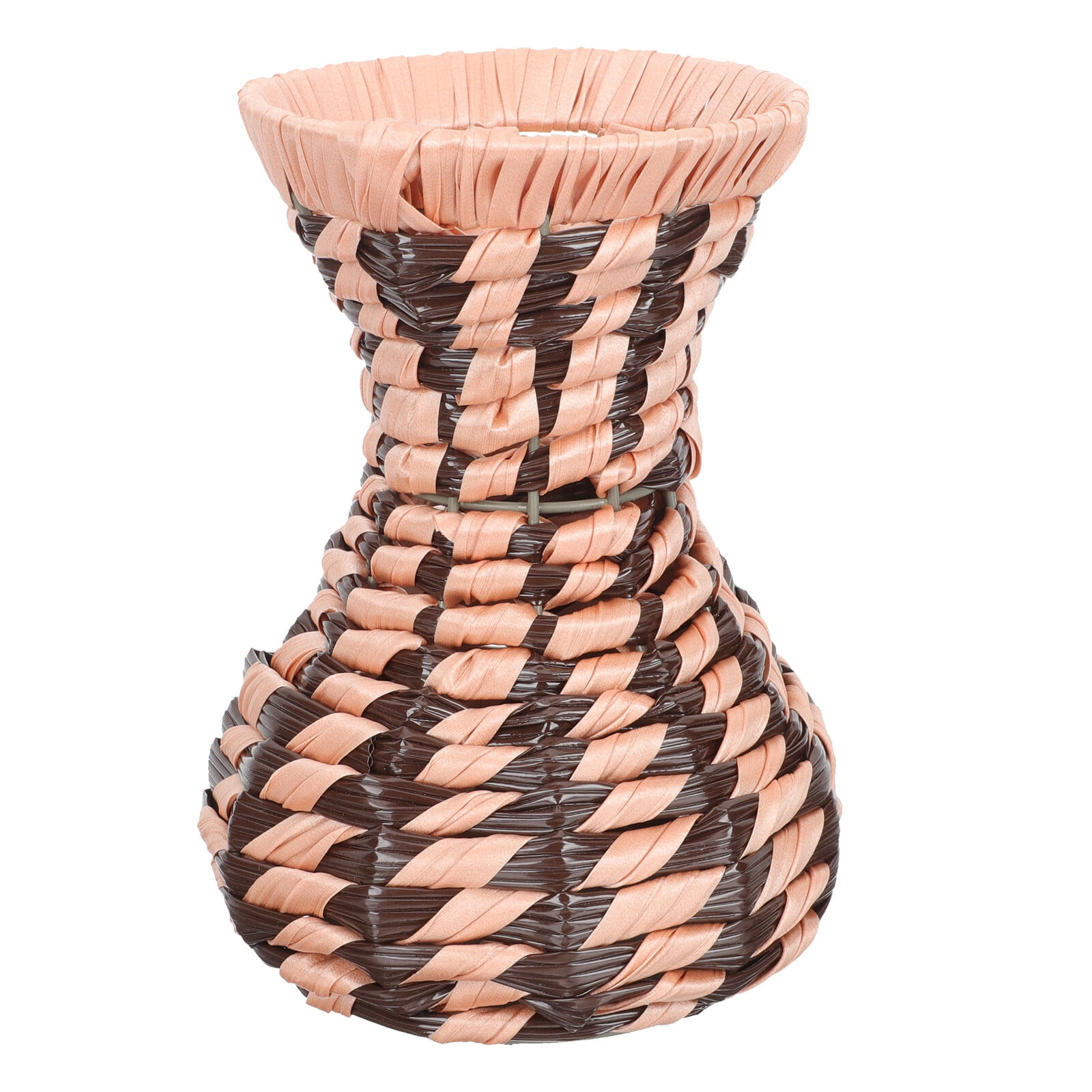 NUOLUX Vase Flower Vases Wicker Seagrass Basketpot Tall Woven Belly ...