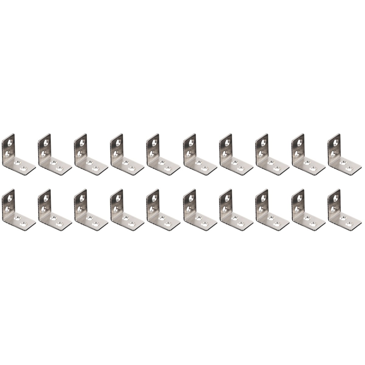 NUOLUX Wall Bracket Shelf Brackets Floating Corner Folding Stainless ...