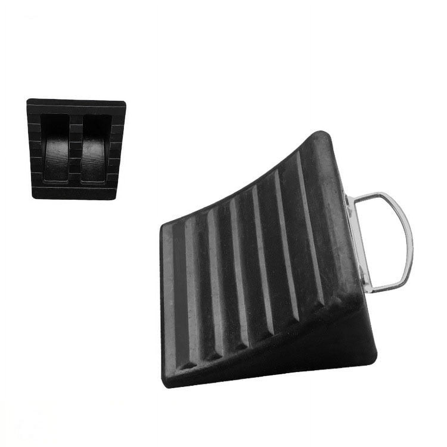 NUOLUX Wheel Chock Portable Tire Support Pad Chock Anti-skid Rubber ...