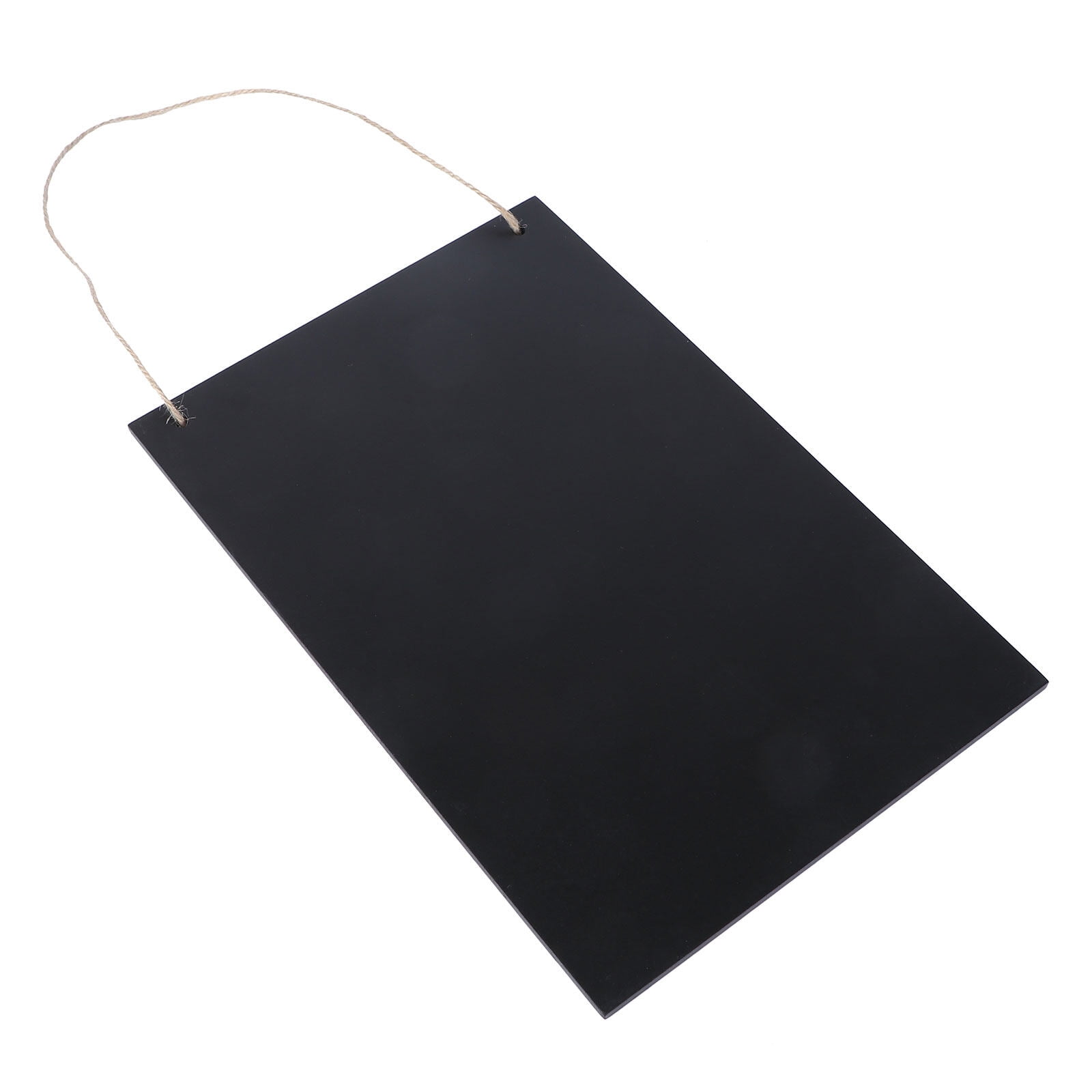 NUOLUX Wood Hanging Blackboard 1Set Rustic Black Message Board for ...