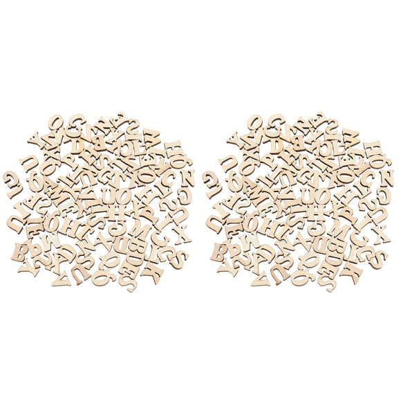 Wooden Letters & Numbers in Wood Crafting - Walmart.com