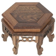 Wooden Plant Riser, Retro Style Display Stand for Plants, Small Sized ...