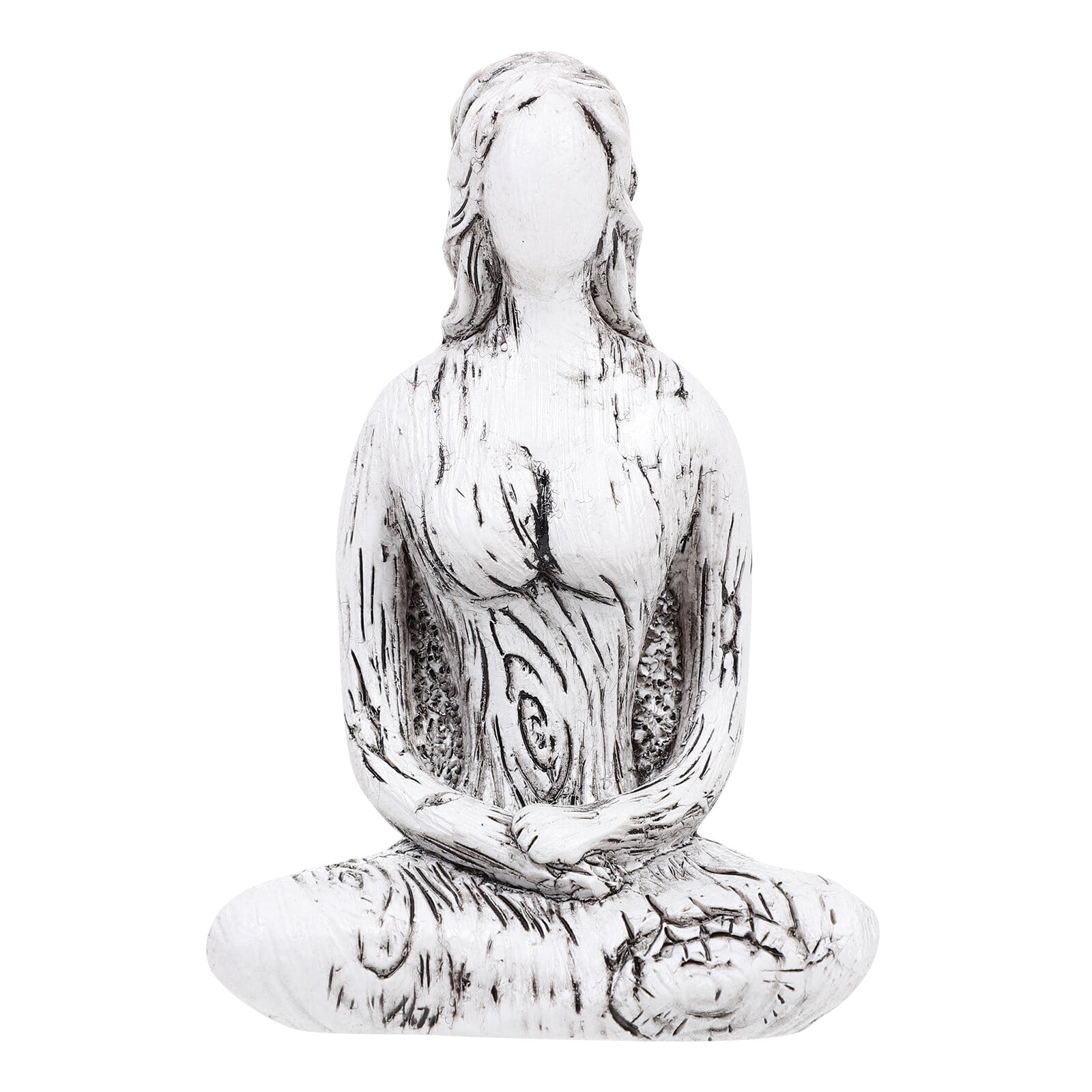 NUOLUX Yoga Statue Statues Figurines Sculpture Woman Lady Pose ...