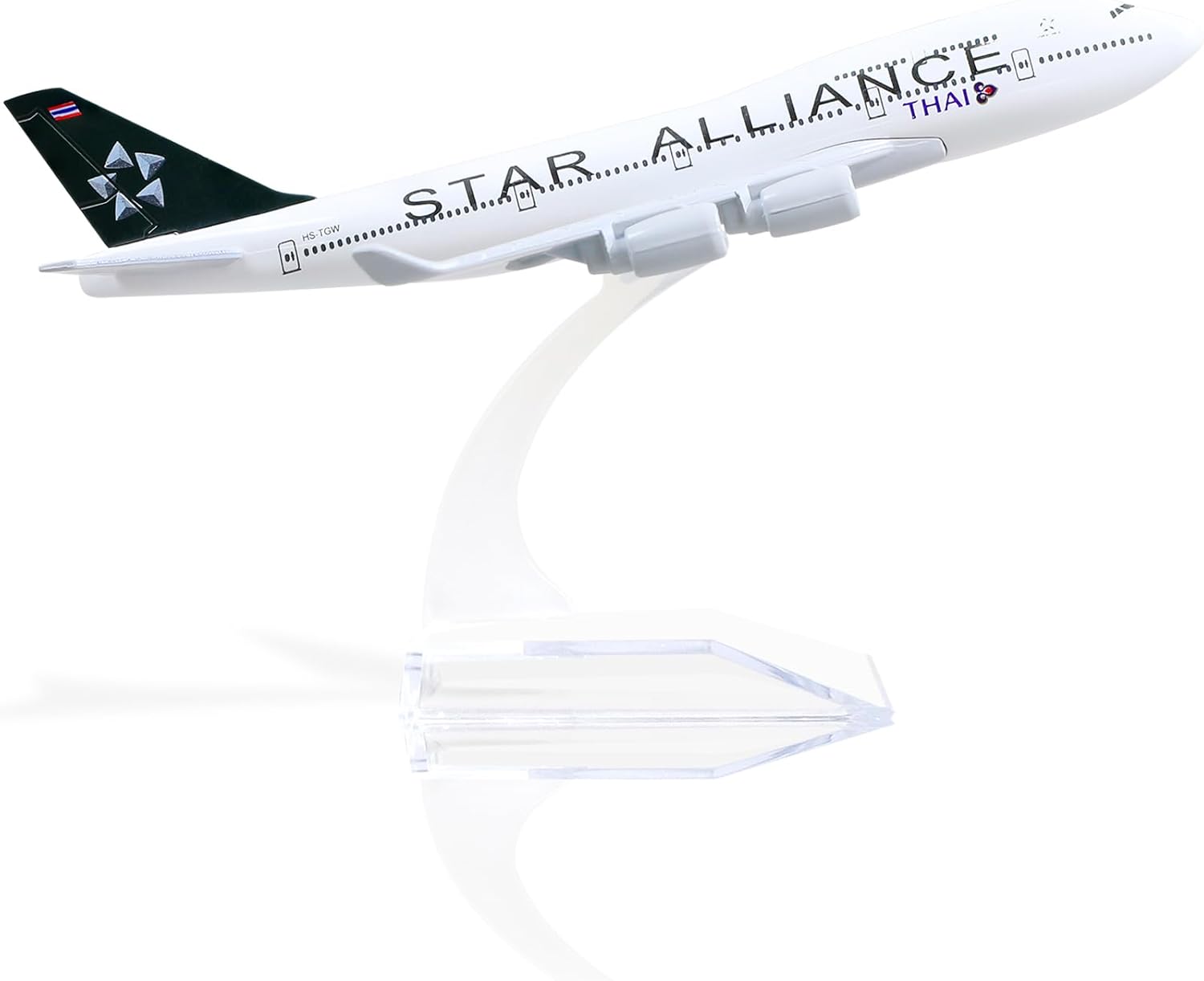 NUOTIE 1/400 Thai Airlines 747 Alloy Plane Model - 747 Diecast Metal ...