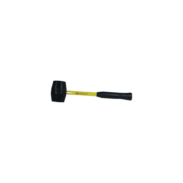 NUPLA RM2 Rubber Mallet 2lb Fiberglass Handle 13120 - Walmart.com