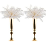 BalsaCircle 6" Gold A Metallic Letters Symbols Ceramic Flower Vase ...