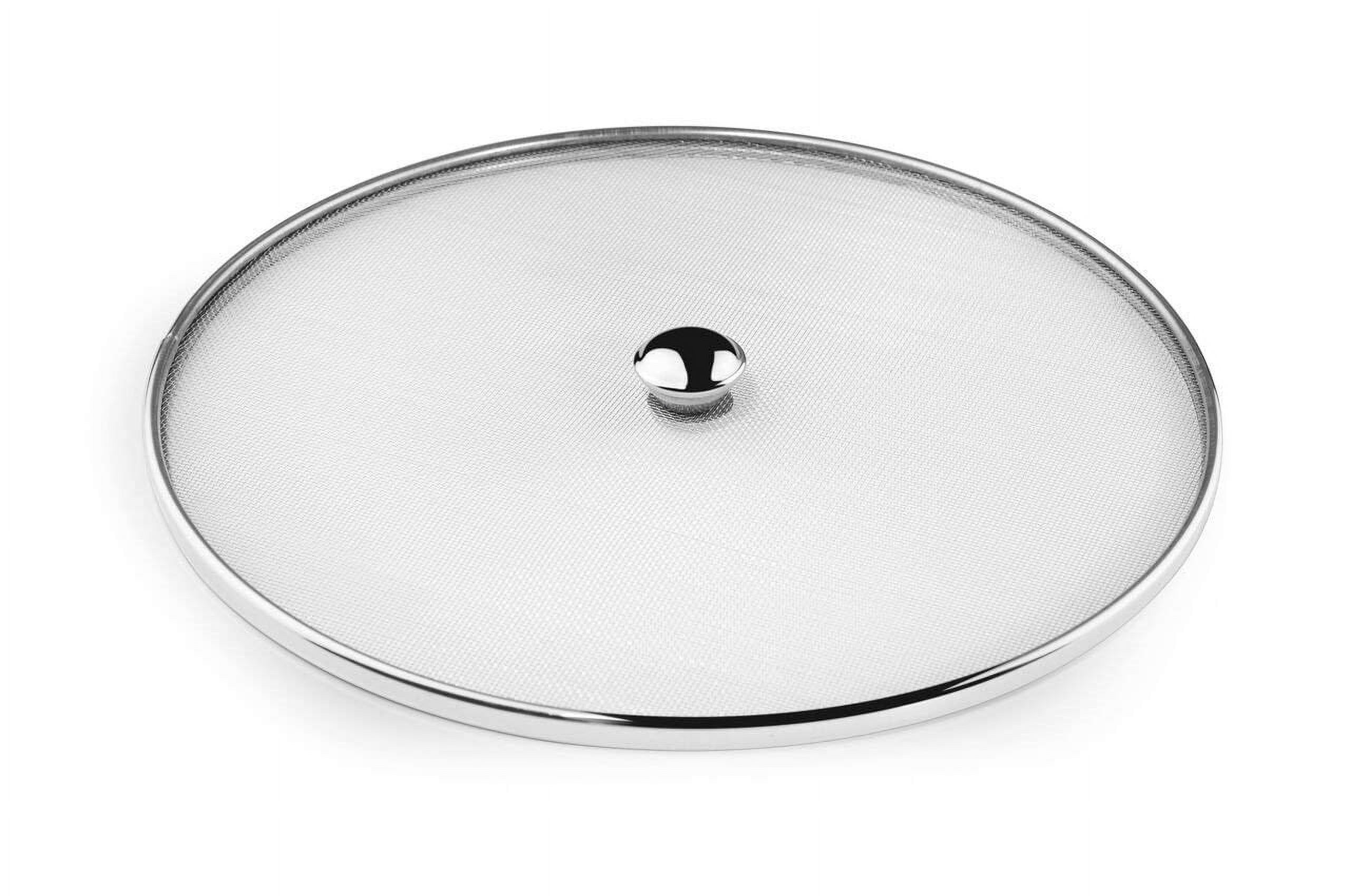 NURAT Mesh Net Cover Stainless Steel Vessel Net Cover Lid for Fruits ...