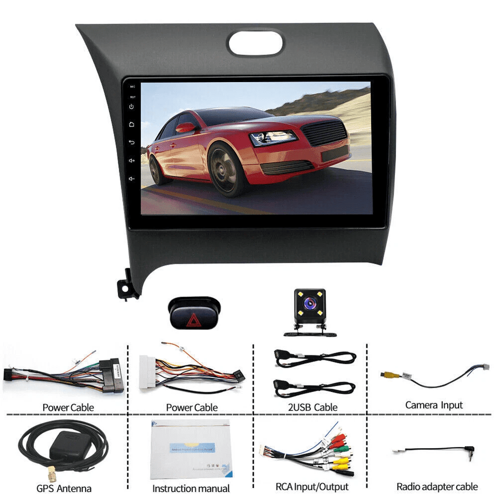 NURATIT Car Radio,2+32G Android 15 Double Din Car Stereo for for Kia ...