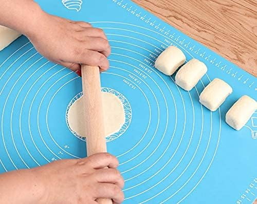 NURIOR Silicone Baking Mat Silicon Baking Sheet Fondant Rolling Mat ...