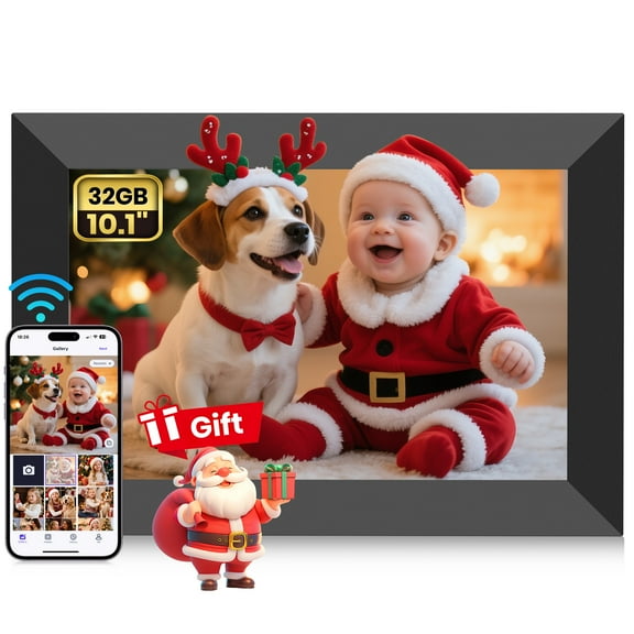 Aluratek ADPF08SF - 8" Digital Photo Frame with Automatic Slideshow and ...