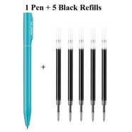 4pcs European Roses Gel Pens Kawaii Stationery Vintage 0.5mm Black Ink ...