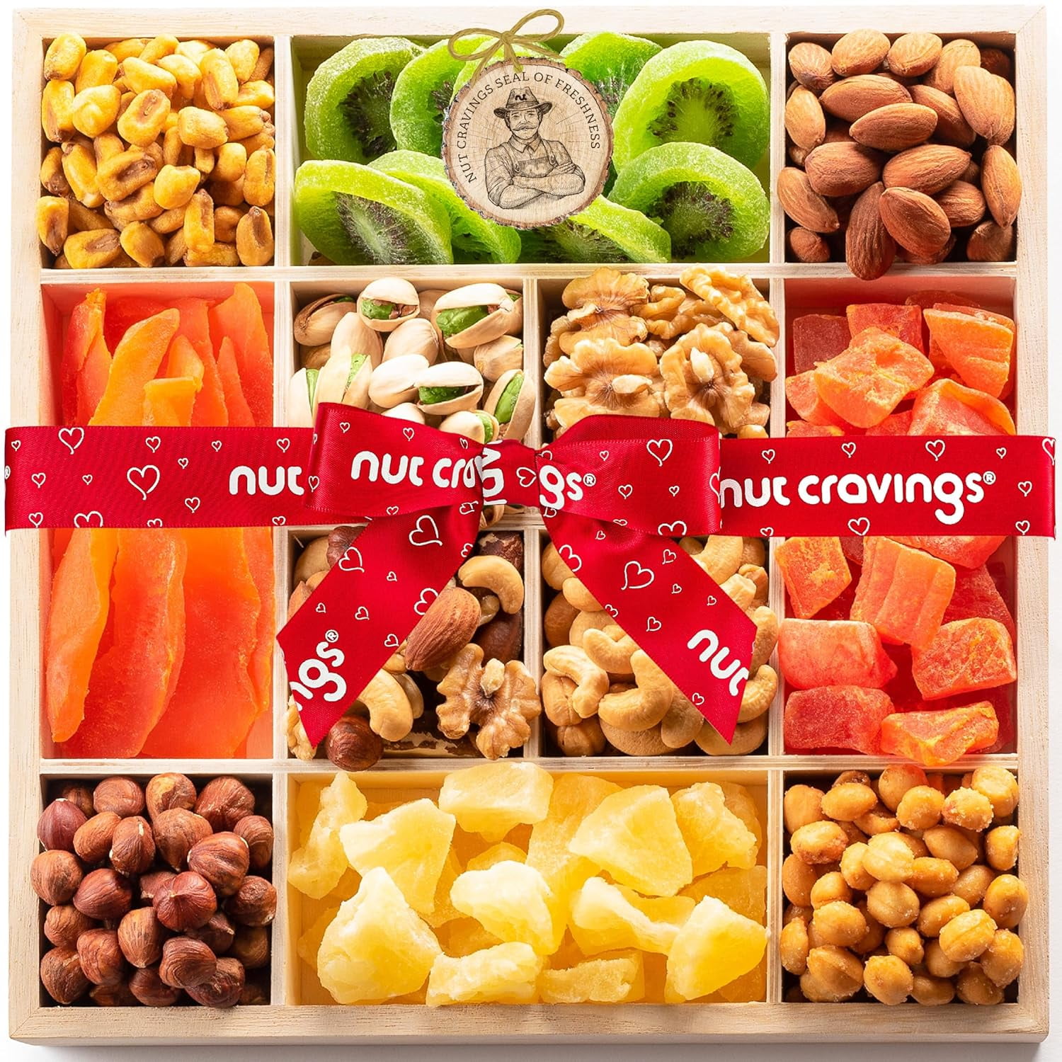 NUT CRAVINGS Gourmet Collection - Fathers Day Dried Fruit & Mixed Nuts ...