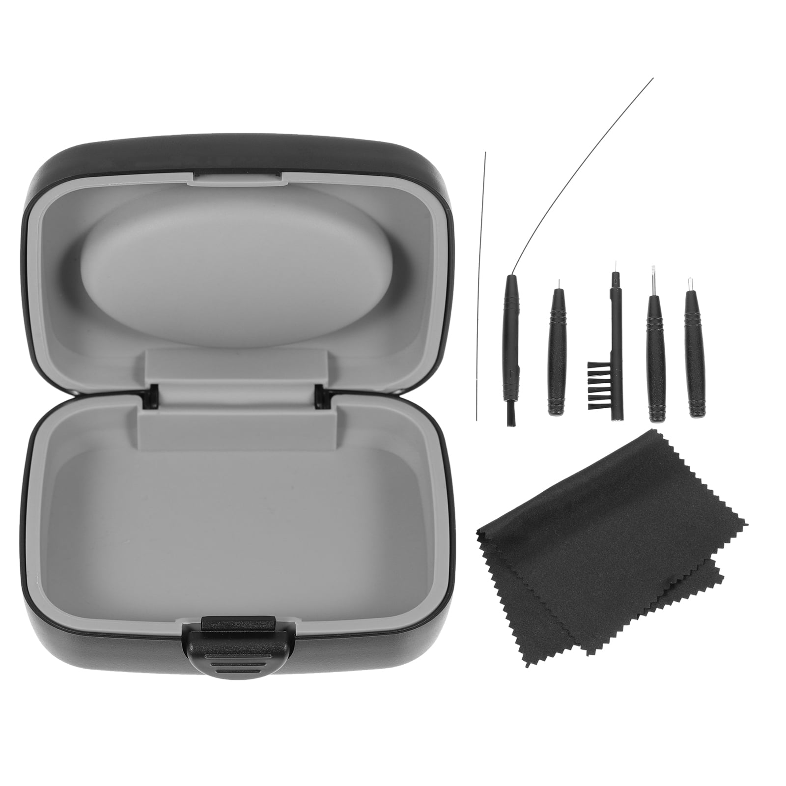 NUTEDOM 1 Set of Hearing Aid Cleaning Kit Portable Hearing Aid Cleaners ...