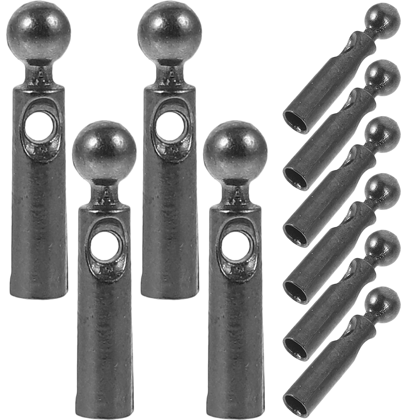NUTEDOM 10Pcs Universal Umbrella Tail Beads Metal Umbrella Bone Covers ...