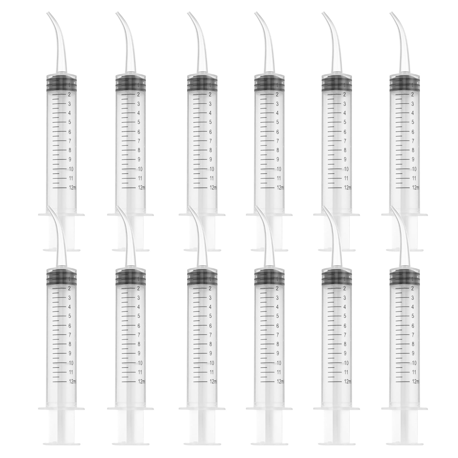 NUTEDOM 12Pcs Dog Feeding Syringe Medicine Feeding Tube Liquid Feeding ...